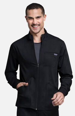 Men's Scrub Jacket & Vests - Zip Up Warmup Jacket | Cherokee