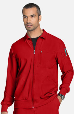 Men's Scrub Jacket & Vests - Zip Up Warmup Jacket | Cherokee