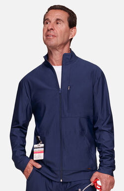 Men's Scrub Jacket & Vests - Zip Up Warmup Jacket | Cherokee