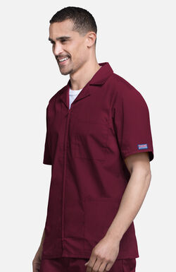 Men's Scrub Jacket & Vests - Zip Up Warmup Jacket | Cherokee