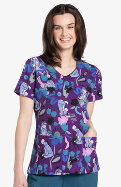 Tooniforms: Cartoon Scrubs for Women | Cherokee