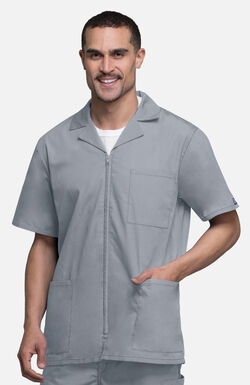 Men's Scrub Jacket & Vests - Zip Up Warmup Jacket | Cherokee