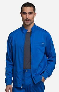 Men's Scrub Jacket & Vests - Zip Up Warmup Jacket | Cherokee