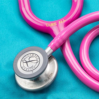 Engraved and Personalized Stethoscopes