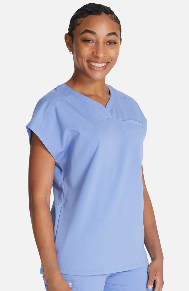 Women's V-Neck Dolman Sleeve Scrub Top | Cherokee Uniforms