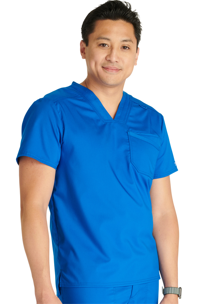 Men's Mesh Trim Scrub Top | Cherokee Uniforms
