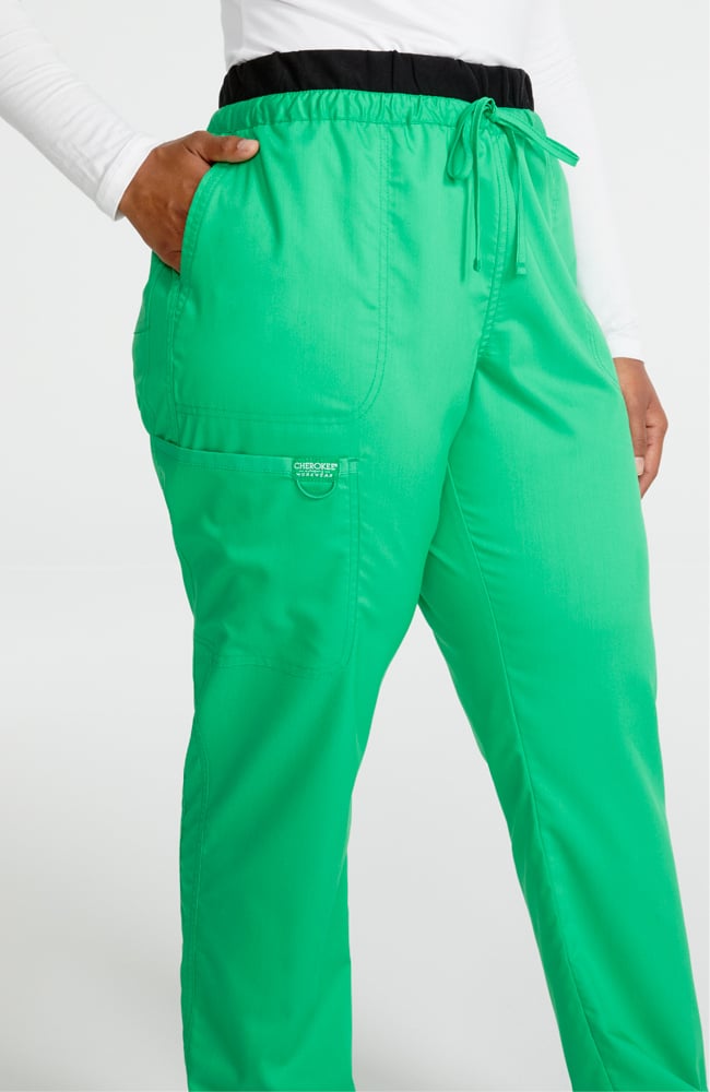 Women's Tapered Leg Drawstring Scrub Pant | Cherokee Uniforms