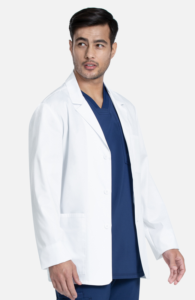 Project Lab by Cherokee Men's Notched Consultation 30" Lab Coat ...